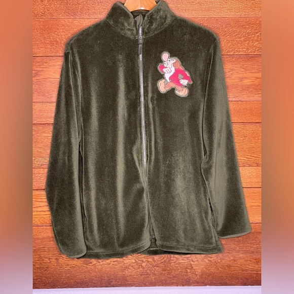 Disney | Jackets & Coats | Disney Store Mens Xlarge Grumpy Fleece ...